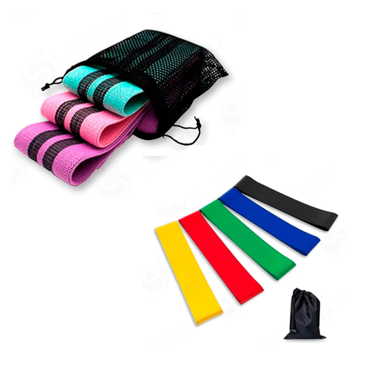 Bandas de Tela x3 uds + Bandas de 5 Intensidades