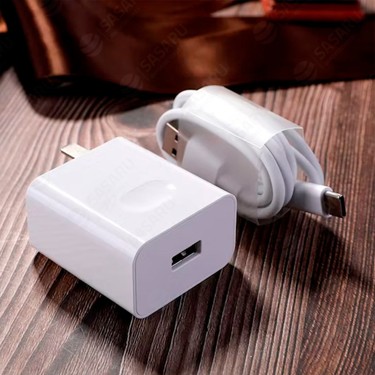 Cargador Huawei 66W Tipo C Super Carga Rápida