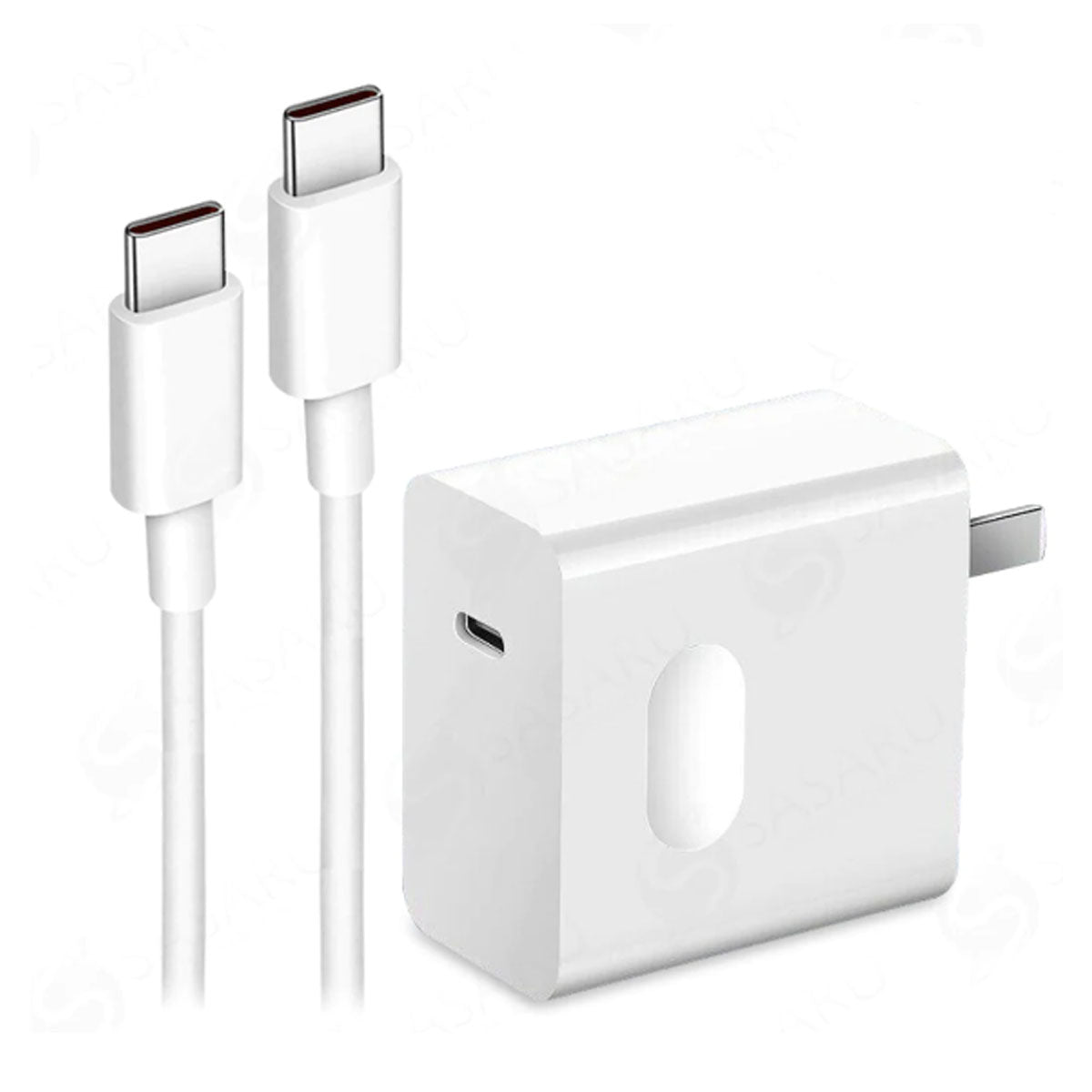 Cargador 65W Tipo C a Tipo C Super Carga